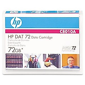 HP 1/""DAT 72 Cartridge, 170m, 36GB Native/72GB Compressed Capacity