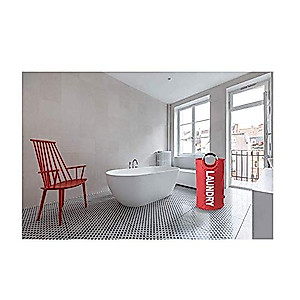 W·Z Geanmoki 82L Large Laundry Basket, Collapsible Fabric Laundry Hamper, Foldable Clothes Bag, Folding Washing Bin (Red)