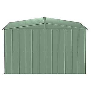 Arrow Classic Steel Storage Shed, 10x12, Sage Green