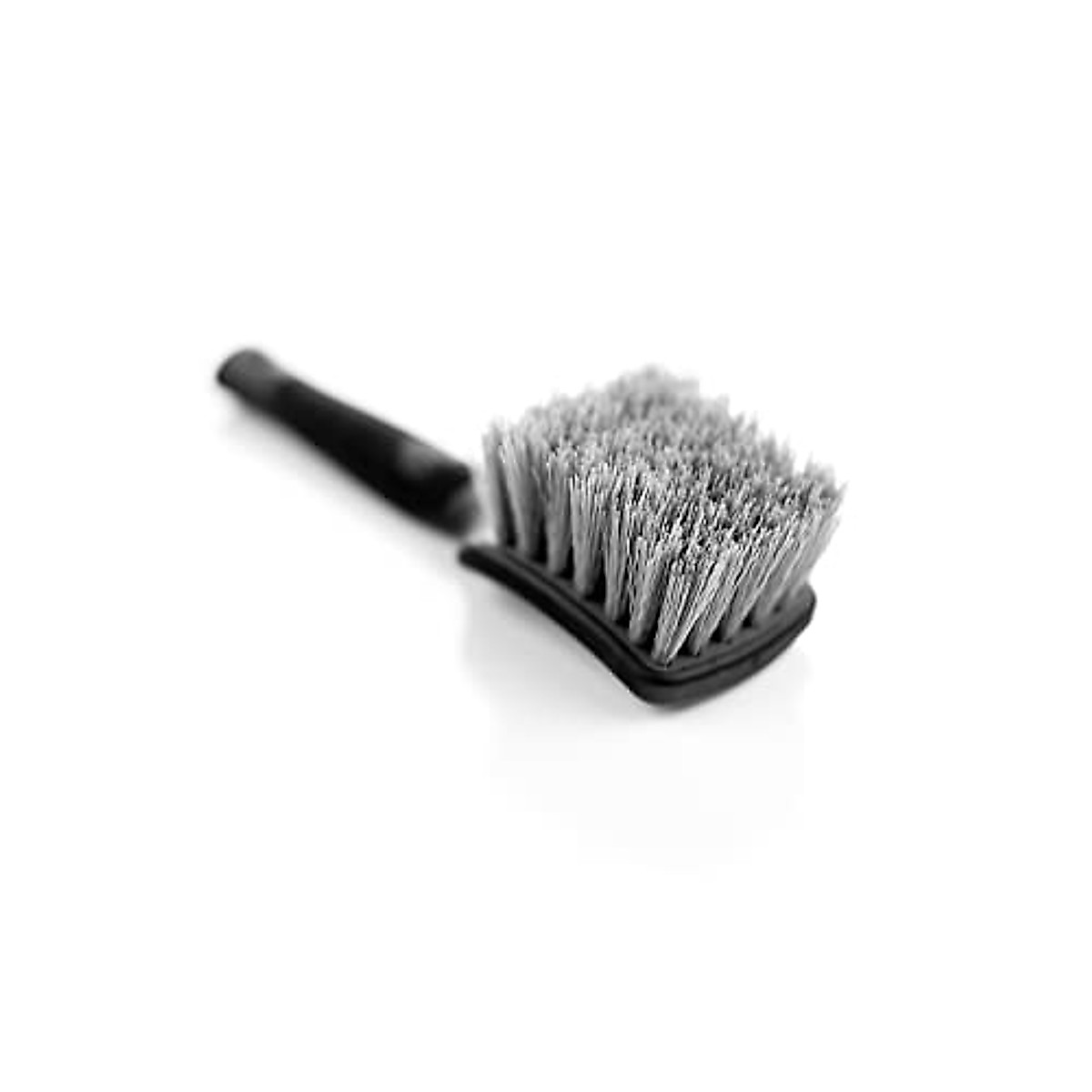 Detail Factory - Tire Scrub Brush - Stiff Synthetic Bristles, Ergonomic Design, Clean Your Tires with Ease, Grey