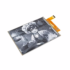 Waveshare 10.3inch Flexible E-Ink Raw Display Compatible with Raspberry Pi 4B/3B+/3B/2B/B+/A+/Zero/Zero W/WH/Zero 2W Series Boards 1872×1404 Resolution Supports Partial Refresh