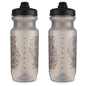 Peakline Sports - 2nd Gen Big Mouth Bike Water Bottle (21 oz) by Specialized Bikes (2-Pack) (Smoke/Black)