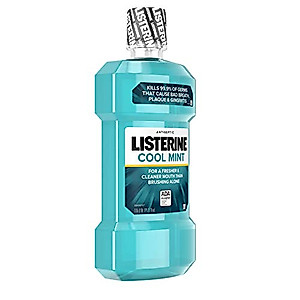 Listerine Antiseptic Mouthwash, Cool Mint, 1.5 Liters