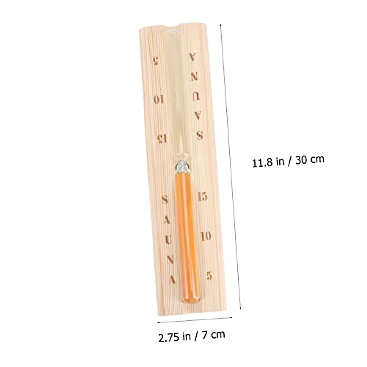 HEMOTON 1pc Sauna Timer Sauna Room Timer Wooden Hourglass Timer Clocks Sauna Room Hourglass 10 Minutes Snad Timer Sauna Room Clock Sand Timer Hourglass Steam Decorate to Rotate