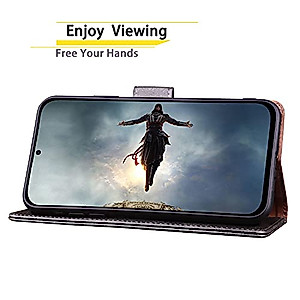 SUANPOT for Samsung Galaxy A71 5G (Non 4G Version) Leather Wallet case with RFID Credit Card Holder Flip Folio Book Phone case Cover for Samsung A71 case Wallet for Men Women Shockproof Black