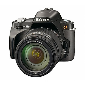 Sony Alpha A230Y 10.2 MP Digital SLR Camera with Super SteadyShot INSIDE Image Stabilization and 18-55mm and 55-200mm Lenses