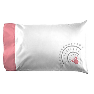 Jay Franco Disney Minnie Mouse Twin Sheet Set - Super Soft Pink Mandala 3 Piece Bedding Set - Kids Microfiber Sheets Includes Reversible Pillow Covers