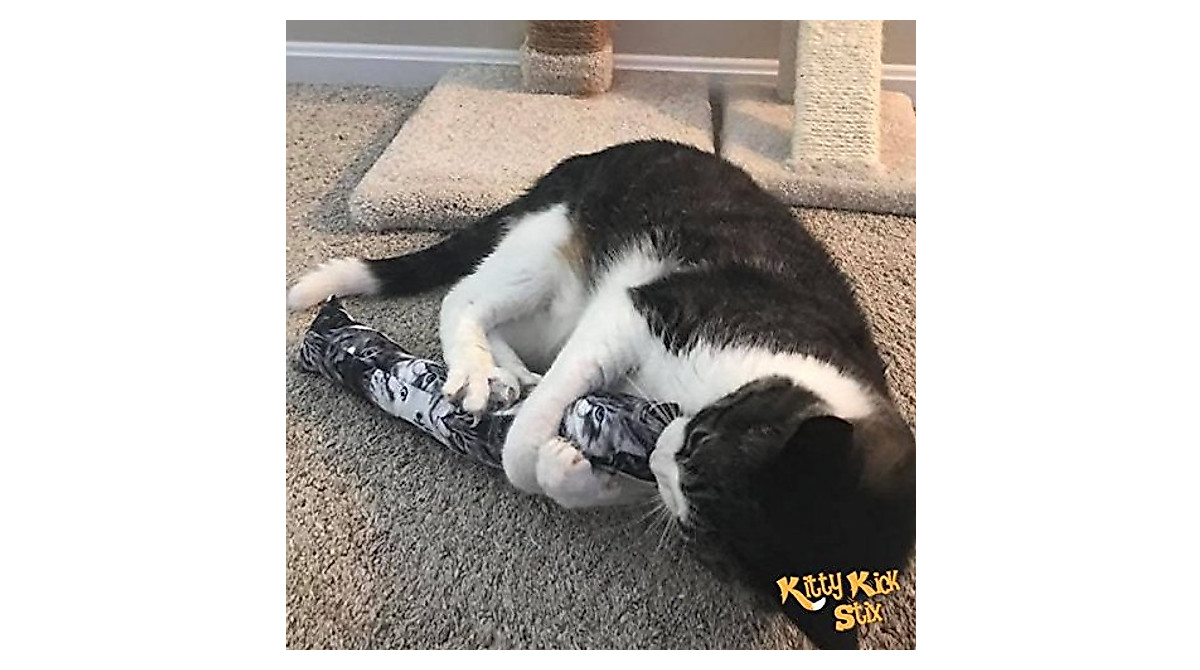 Kitty Kick Stix 15" Catnip Toy Set - USA Handmade