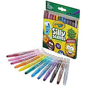 Crayola Silly Scents Twistables Crayons, 12 Count, Coloring Supplies, Gift for Kids