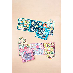 STEPHEN JOSEPH 4 in 1 Magnetic Puzzle Book Girl