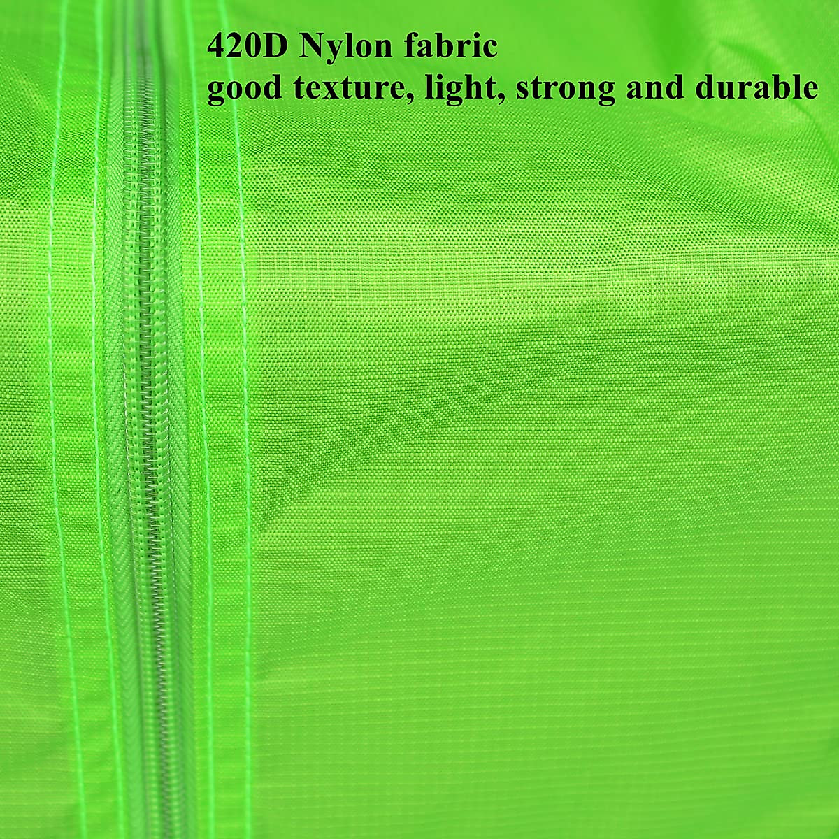 LOBOTOU 30" Extra Large Travel Luggage Duffel Bag Kayak Storage Carry Bag Waterproof Lightweight Nylon Moving Bag(Green)