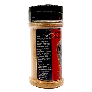 Wicked Tickle Black Skull Smoked Ghost Pepper Powder