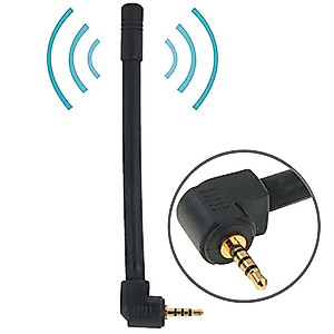 DAGIJIRD FM Radio Antenna 80MHz-108MHz Home Radio Stereo Receiver for Bose Wave Music System, Plug and Play