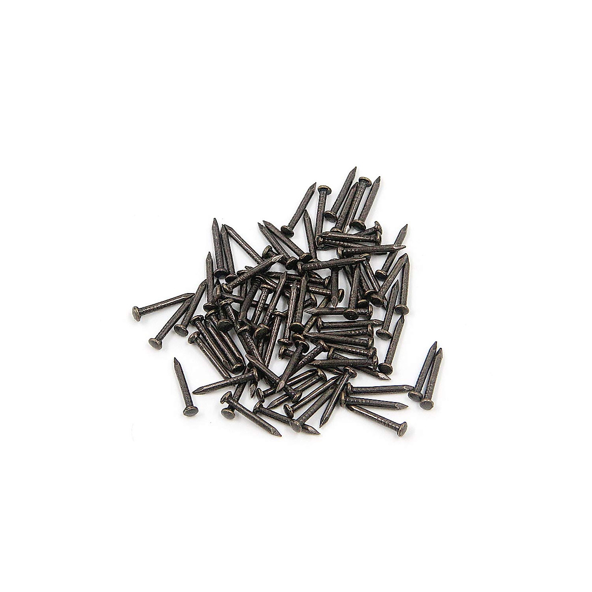 Mcredy Box Corner Protectors Decorative Corner Guards with Mounting Screws 2.8x2.8x1.2"(LxWxH),Side Length 2.8" Corner Bracket Iron Bronze Tone for Photo Album Pack of 8