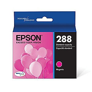 Epson T288220-S T288220 DURABrite Ultra Cyan Standard Capacity -Cartridge -Ink & T288320-S DURABrite Ultra Magenta Standard Capacity -Cartridge -Ink