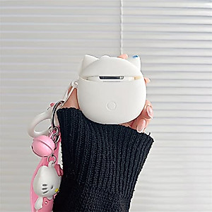 for Airpod 2/1 Generation Case, Cute 3D Lovely Unique Cartoon for Airpod 2/1 Silicone Cover Fun Funny Cool Design Fashion Cases for Boys Girls Kids Teen for Airpod 2/1 (cat 2/1)