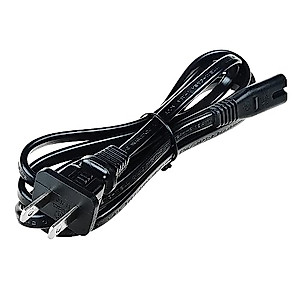 PKPOWER 6FT AC Power Cord Cable for Epson Workforce WF-2830 WF-2860 2-Prong Plug Lead Wire