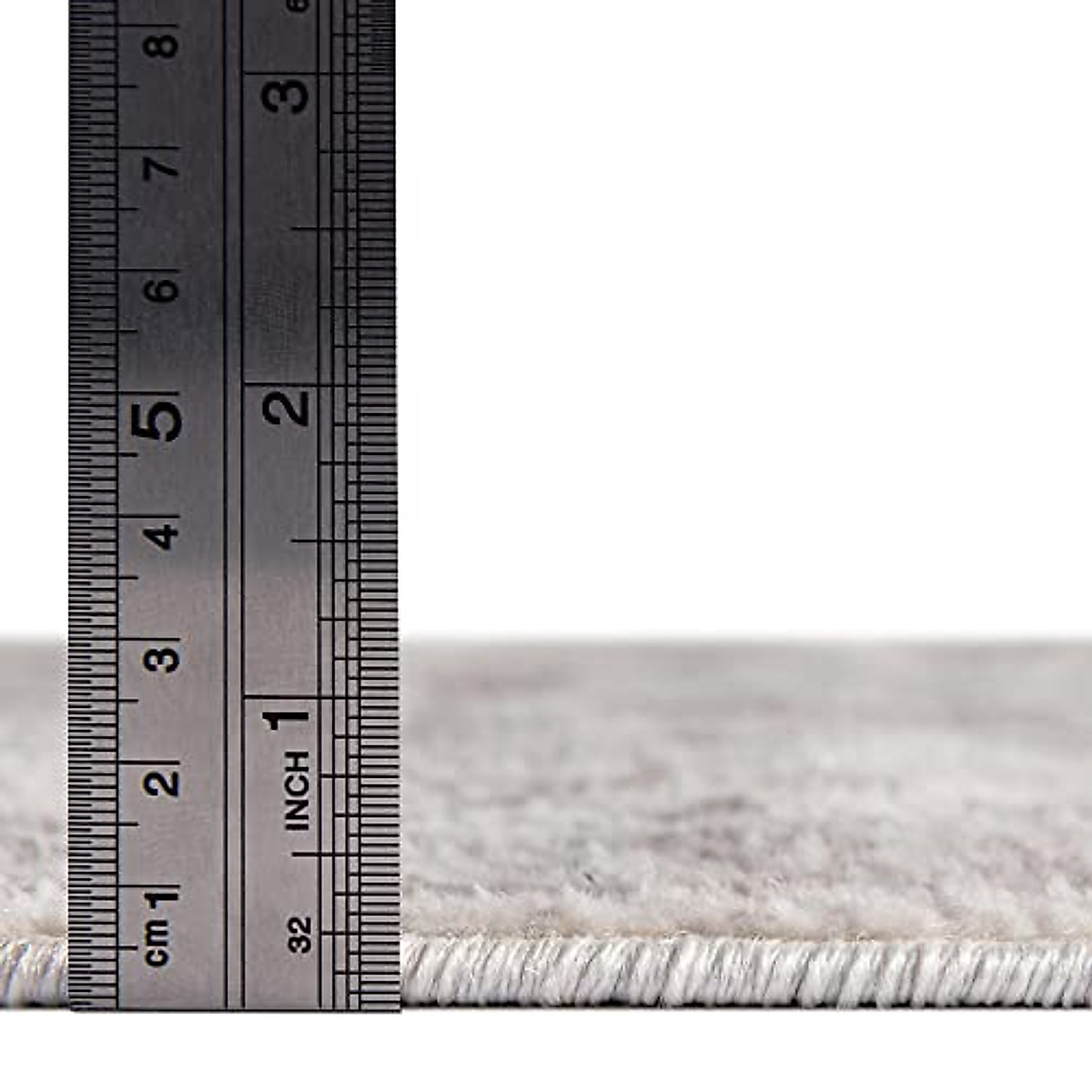 Unique Loom Oxford Collection Area Rug - Radcliffe (9' x 12' Rectangle, Cream/ Ivory)