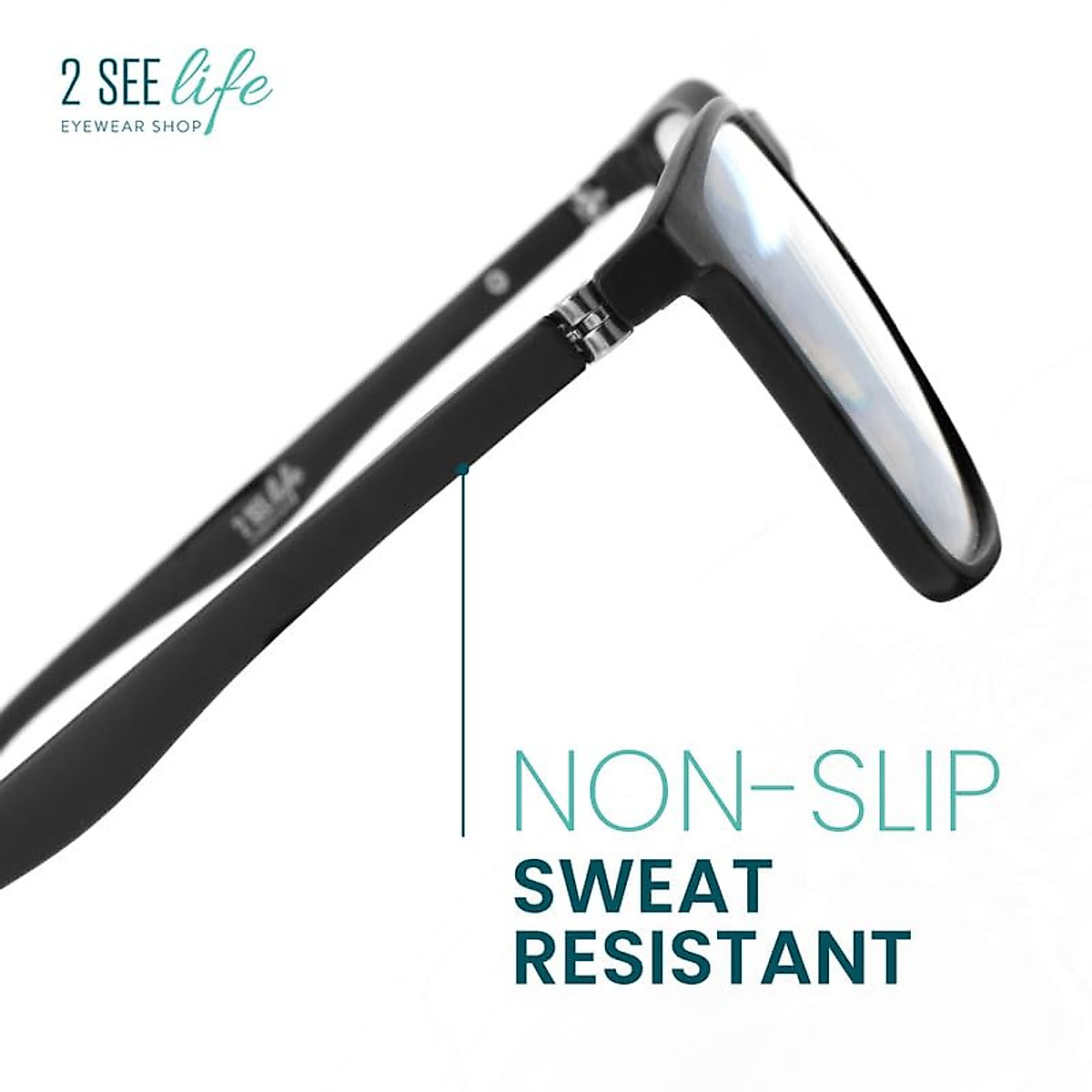 Matte Black Large Frame Reading Glasses Men to Look Modern with High Vision - Sturdy & Durable Readers for Men - Comfortable Spring Hinges for all Face Shape Mens Glasses - (R-775-Black Matte-1.00)