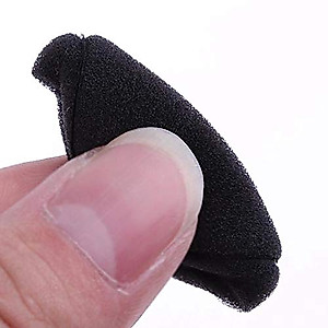 5 Pairs (10pcs) Ear Cushions 10 x 35mm Foam Pads Ear Pad Sponge Earpad Headphone Cover for Headset 1.4inch 3.5cm