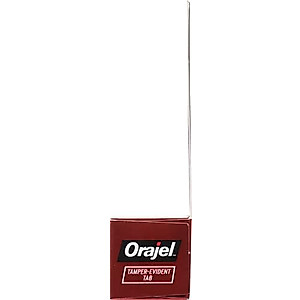 Orajel 4X for Toothache & Gum Pain Severe Gel Tube, No Color, 0.25 Ounce
