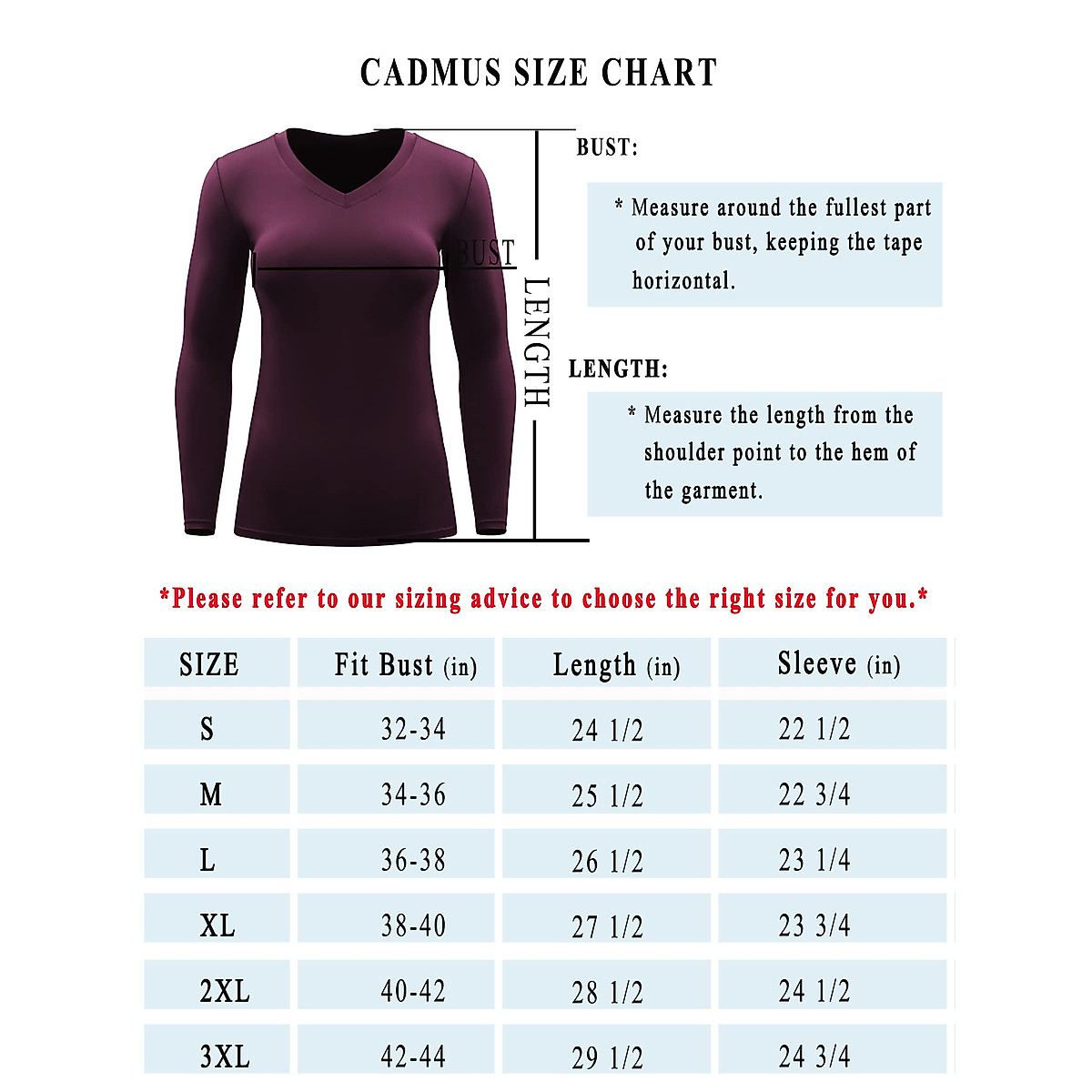 CADMUS Women Long Sleeve Shirt for Workout Dry Fit Yoga Tee Shirts, 3 Pack, Black, Grey, Navy Blue,Large