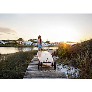 SUP Wheels | Walk or Bike Bundle | Wheel Carry + Bike Strap Handle Combo