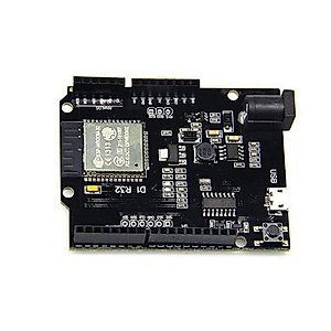 HiLetgo UNO R3 D1 R32 ESP32 ESP-32 CH340G WiFi+Bluetooth+UNO Development Board WiFi Bluetooth 4MB Flash with Micro USB for Arduino