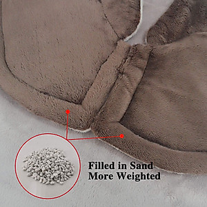 Heating Pad King Size Fast-Heating Technology for Back/Waist/Shoulder/Neck Pain and Cramps Relief - Moist and Dry Heat Therapy with Auto-Off 26"X38" Hot Heated Pad by GOQOTOMO PJ-King Brown