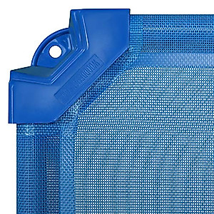 Wood Designs Stackable Daycare Cots for Kids, 52", Blue, Ready-to-Assemble, with Cot Sheets, 87820 [Set of 6]