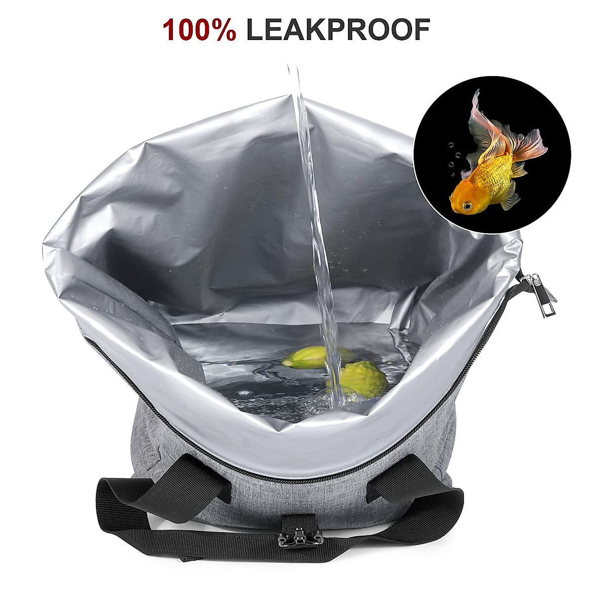 Large Lunch Bag Insulated Cooler Bags Leakproof Reusable Grocery Tote Bags Food Delivery Bag for Travel, Picnic, Beach, Camping, Shopping