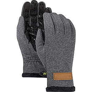 Burton Women's Sapphire Glove, True Black Heather, Medium