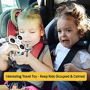 Fidget Toy Busy Cube for Kids,Montessori Toys for Toddlers, Wooden Sensory Toys Gifts for 3-8 Year Old Boys & Girls, Preschool Learning Activities Busy Board for Toddlers Educational Travel Toys