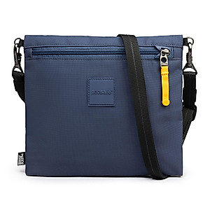 Pacsafe GO Anti Theft Crossbody Pouch, Coastal Blue