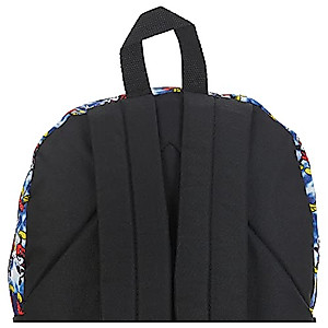 Mickey Mouse Allover Bookbag Backpack - Mickey Mouse Allover School Bag - Backpack for Boys, Girls, Kids, Adults (Blue)