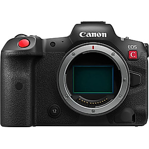 Canon EOS R5 C Mirrorless Cinema Camera (5077C002) + Canon 16mm Lens (5051C002) + Sony 64GB Tough SD Card + Filter Kit + Bag + Charger + LPE6 Battery + Telephoto Lens + Card Reader + More (Renewed)