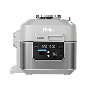 Ninja Speedi Rapid Cooker & Air Fryer, 6-Quart Capacity, 12-in-1 Functions to Steam, Bake, Roast, Sear, Sauté, Slow Cook, Sous Vide & More, 15-Minute Speedi Meals All In One Pot, Light Gray (Renewed)