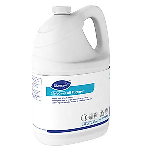 Diversey Soft Care All Purpose Liquid, Gentle Floral, 1 Gal Bottle, 4/carton