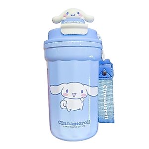 Everyday Delights Cinnamoroll Puppy Tumbler with Cover & Strap 480ml