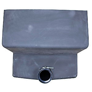 classAcustoms WT-2262 3" Hub Black Water RV Waste Holding Tank 22 Gallon Concession and Camper Waste Black Gray Tank
