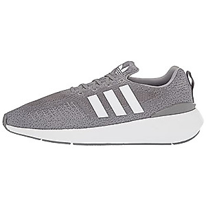 adidas Men's Swift Run 22 Sneaker, Grey/White/Grey, 10