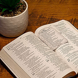 The 10 Commandments Textured White 2.5 x 4 Cardstock Bookmark Pack of 12