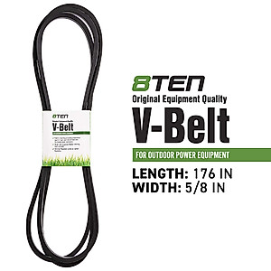 8TEN Deck Belt for Toro 48 42 inch Z Master Z400 Z441 Z449 Z450 Z453 106-7369