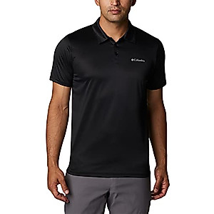 Columbia Men's Hike Polo, Black, X-Large