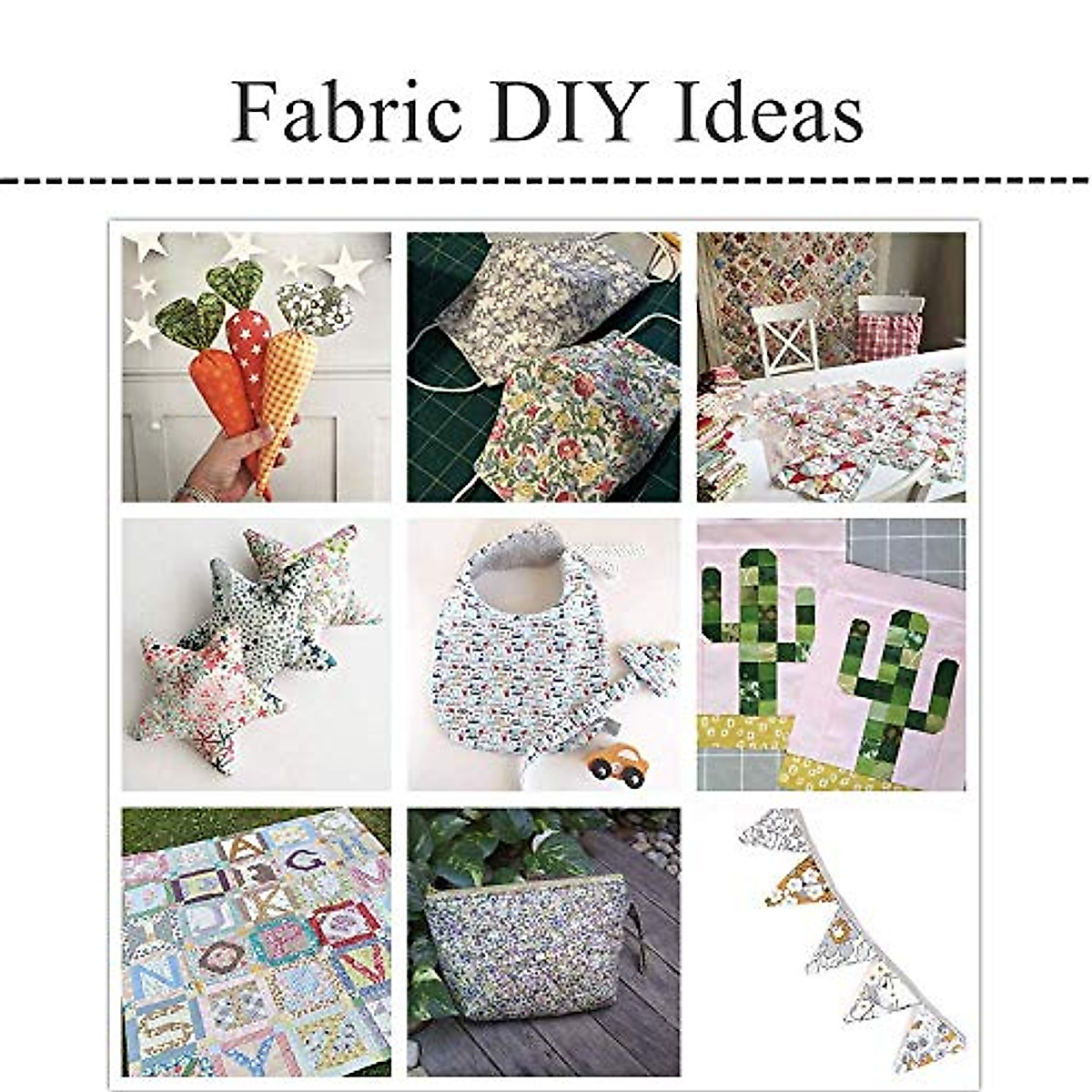 SZRUIZFZ 12 x 12 inches Print Cotton Precut Craft Fabric Bundle Squares for DIY Sewing Scrapbooking,Quilt Fabric Squares for Masks (30cm x 30cm) 28Pcs