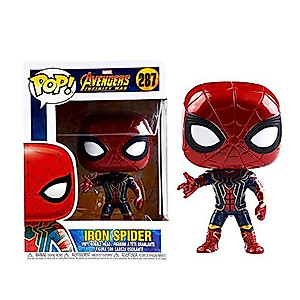 POP Marvel: Avengers Infinity War - Iron Spider (Spider-Man) Funko Pop! Vinyl Figure (Bundled with Compatible Pop Box Protector Case), Multicolor, 3.75 inches