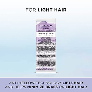 Clairol Professional Kaleidocolors, Violet, 1 oz. Hair Lightener for Light Hair