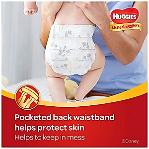 Huggies Little Snugglers Baby Diapers, Size 3, 124 Count, GIANT PACK (Packaging May Vary)