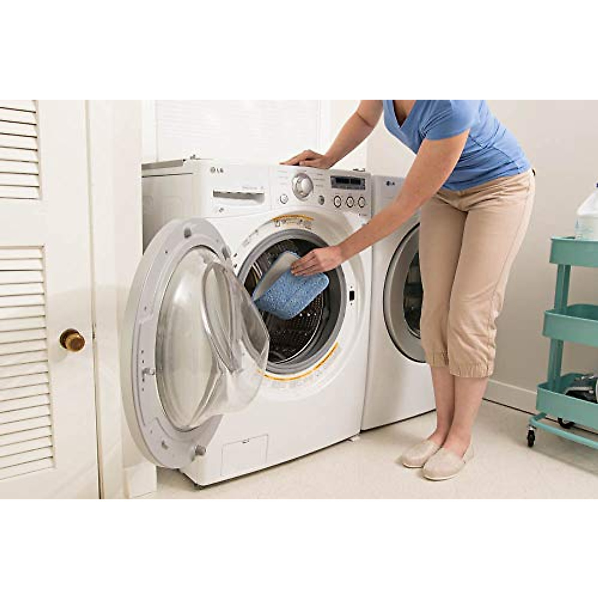 Microfiber Wholesale™ 18 inch Microfiber Mop Pads - Machine Washable, Reusable, Refills & Replacement Wet Mop Heads Compatible with Any Microfiber Flat Mop System (3 Pack)