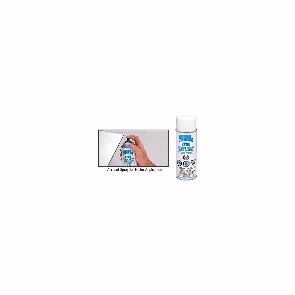 C.R. Laurence S209 CRL Aerosol Mirror Edge Sealant